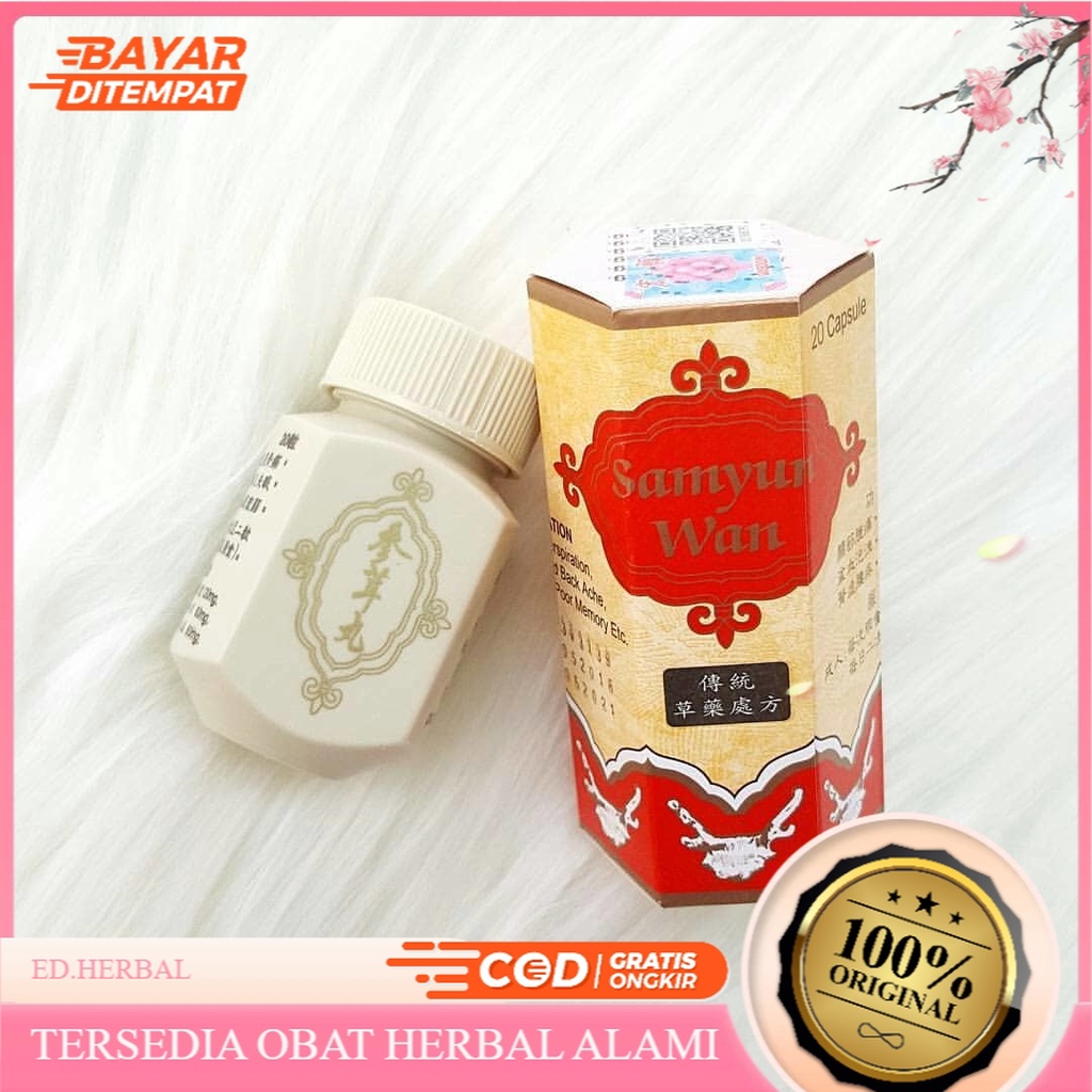 Jual Obat Penggemuk Badan Sam Yun Wan / Obat Penambah Nafsu Makan ...