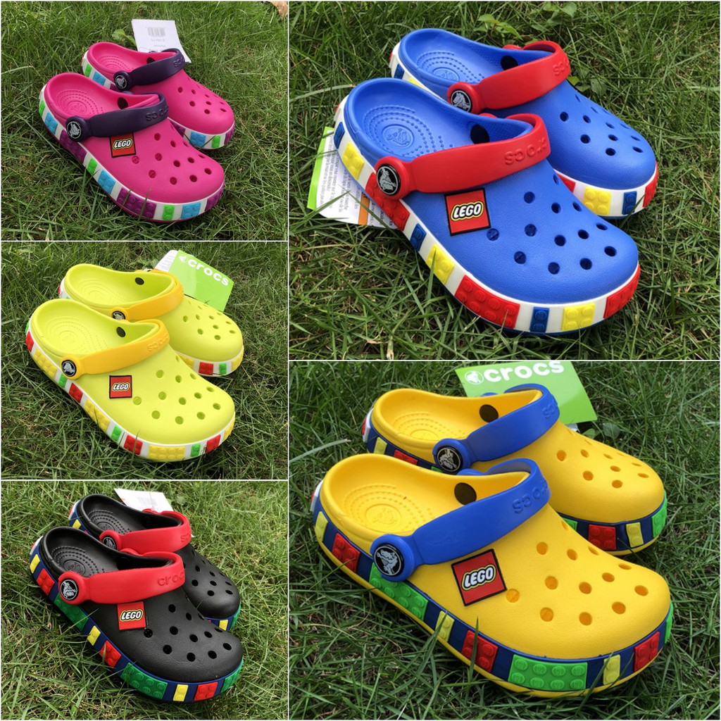 Jual Crocs / Crocs anak / Crocs Lego / Sandal Crocs / Sandal Anak ...