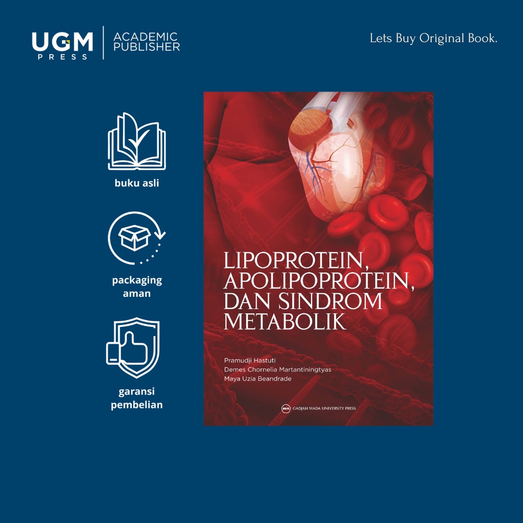 Jual UGM Press Buku Original Lipoprotein, Apoliporotein, dan Sindrom ...