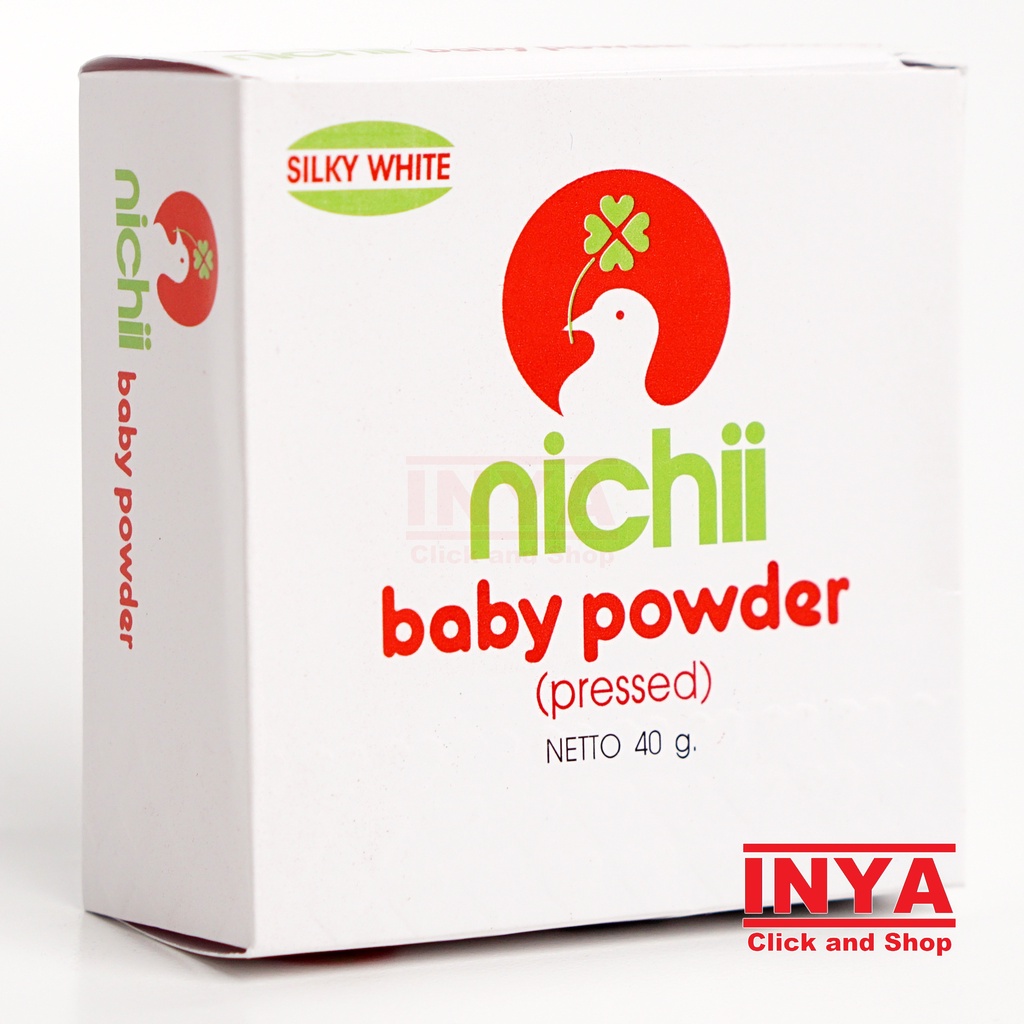 Jual NICHII BABY POWDER PRESSED SILKY WHITE 40gr - Bedak Bayi | Shopee Indonesia