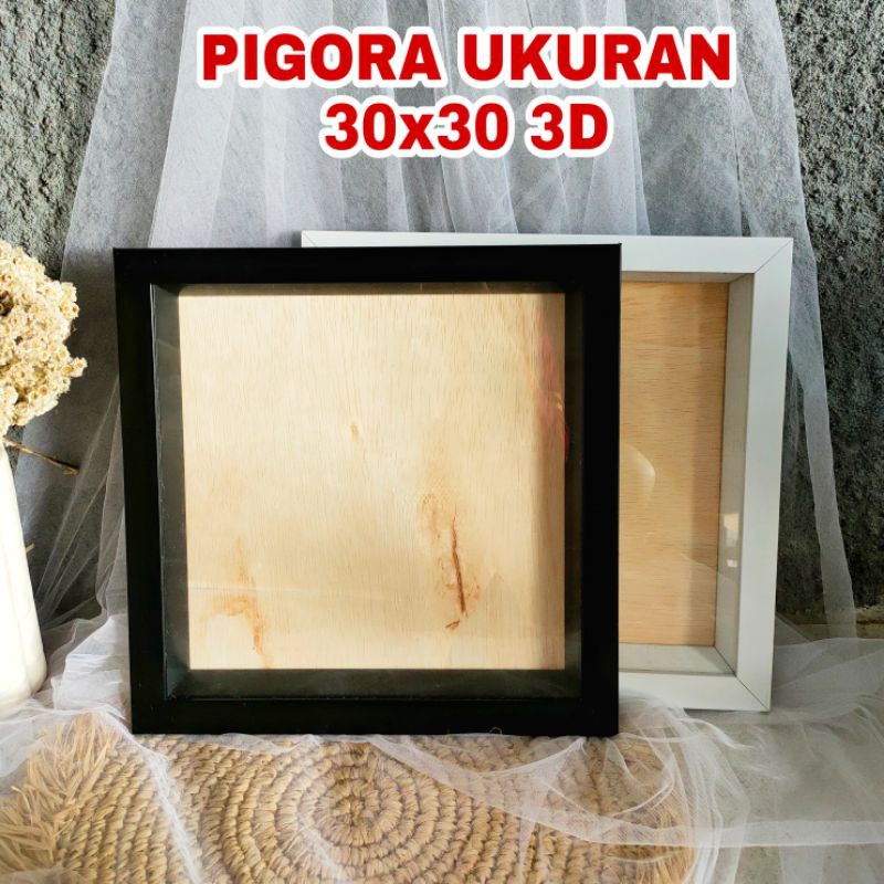 Jual PIGORA 3D UKURAN 30x30cm / SCRAPBOOK / PIGORA 3D | Shopee Indonesia