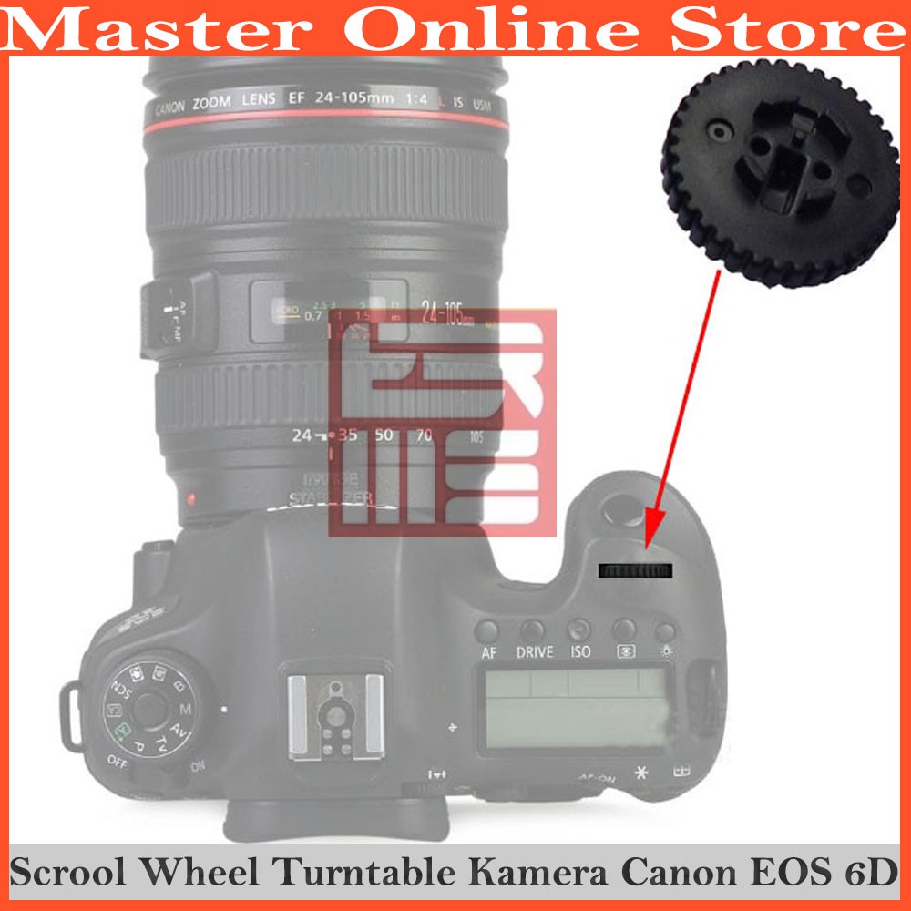 Jual Shutter Button Aperture Turnable Dial Wheel Scroll Body Camera ...