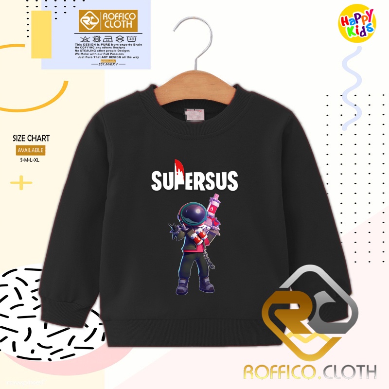 Jual Sweater Anak game super sus among us HYPNOTIST, SPACECREW ...