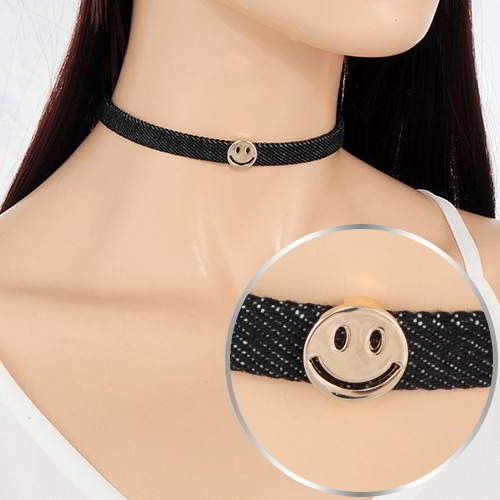 Jual Choker Smiling Face Shape 024E4Ar | Shopee Indonesia