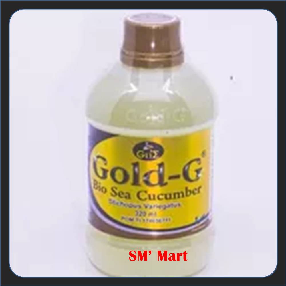 Jual Jelly Gamat Gold G 320ml Ekstrak Teripang Laut Gold G Sea Cucumber ...