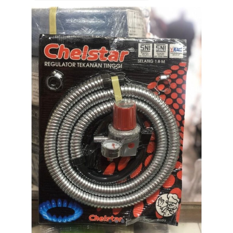 Jual Selang Gas Paket Regulator Chelstar High Pressure / Tekanan Tinggi ... Jual Selang Gas Paket Regulator Chelstar High Pressure / Tekanan Tinggi ...