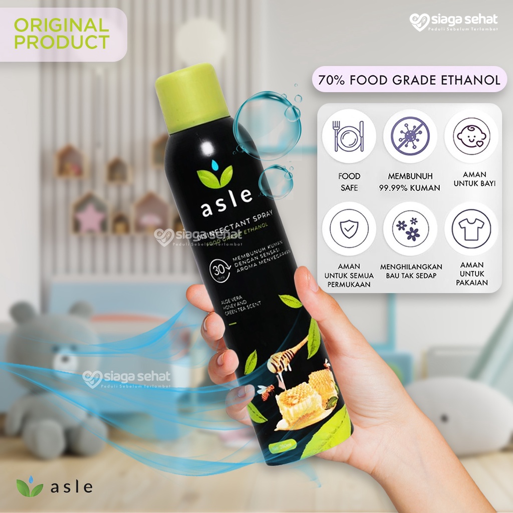 Jual Disinfectant Spray - Asle Desinfektan PREMIUM Food Grade | Shopee ...