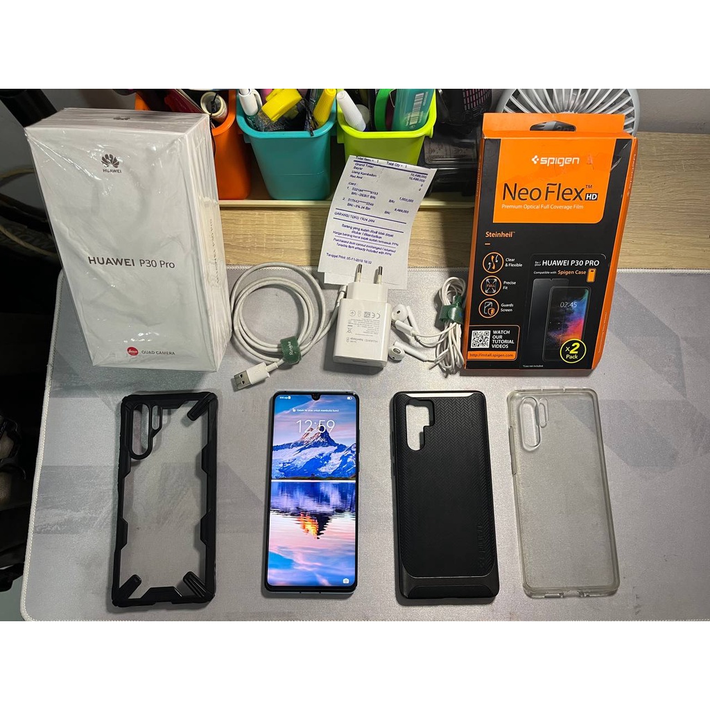 Jual Huawei P30 Pro Aurora 8GB/ 256 GB Ex Resmi - MINUS | Shopee Indonesia