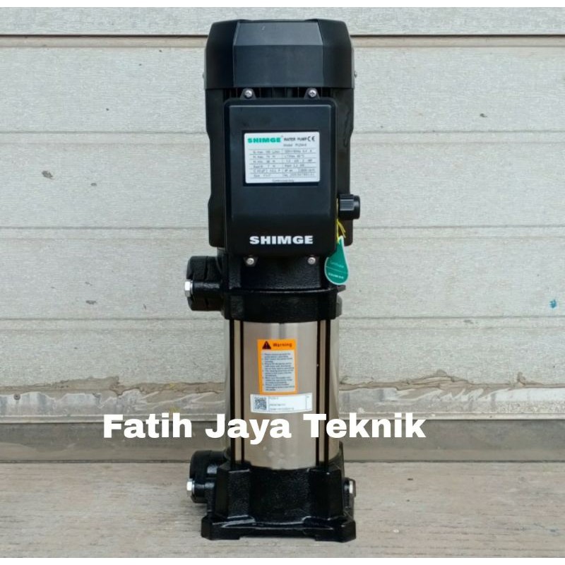 Jual Pompa Air Booster Shimge PLD. 4-6 1 Phase Pompa Vertical ...