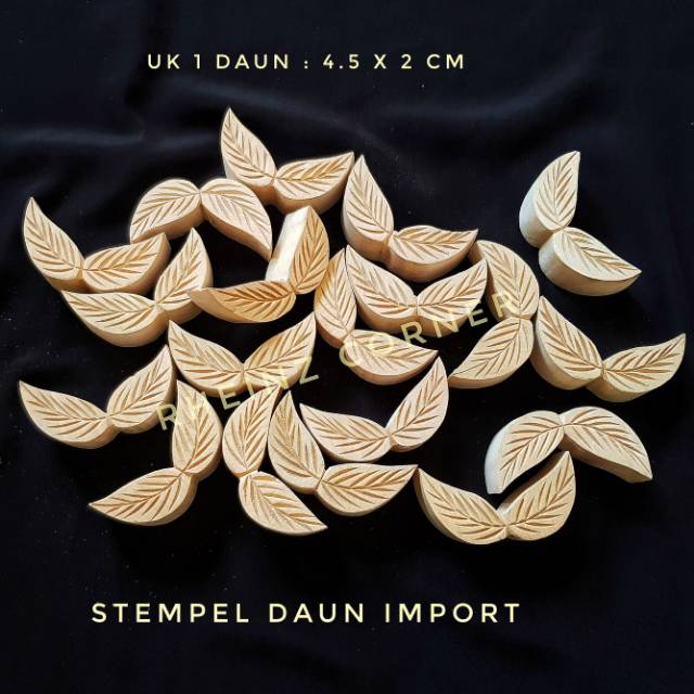 Jual STEMPEL / STAMP DAUN KAYU IMPORT SDI 0322 | Shopee Indonesia