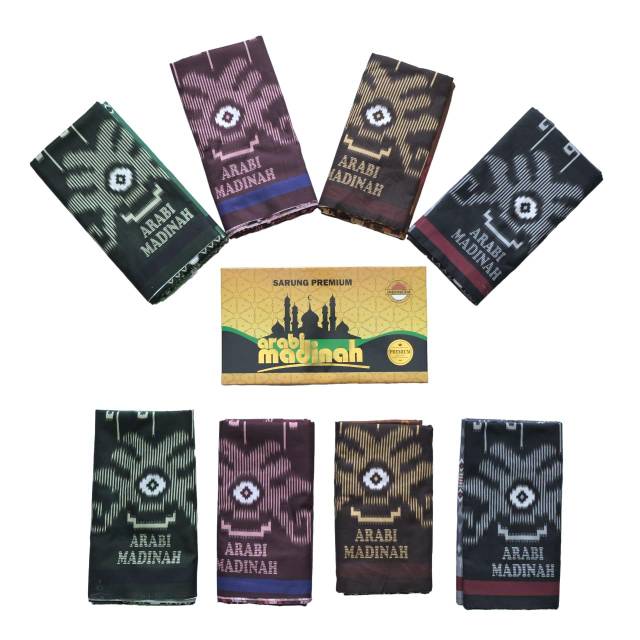 Jual Sarung Pria Tenun Premium Arabi Madinah All Size Sarung atlas ...