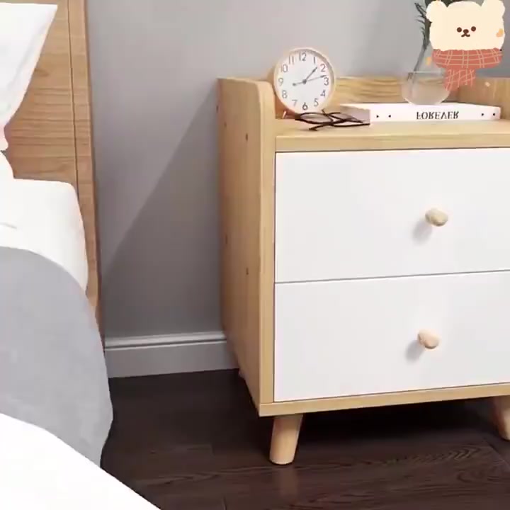 Jual Meja Nakas Kamar Tidur Meja Kecil Aesthetic Lemari Nakas Kecil ...