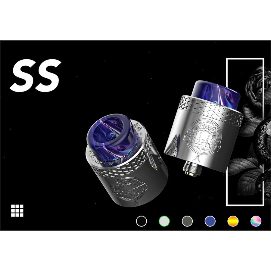 Jual Authentic SRPNT RDA | 24mm | dual single coil from wotofo | Shopee ...