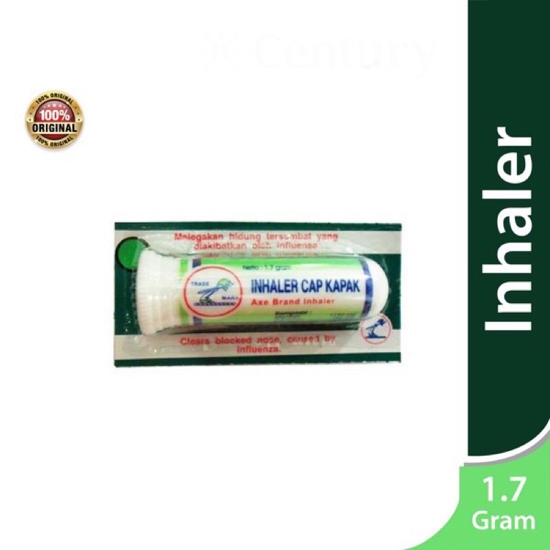 Jual Inhaler Cap Kapak - Pereda Hidung Tersumbat, Pilek, dan Flu ...