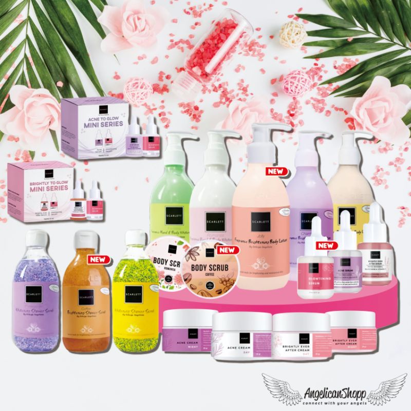 Jual SCARLETT WHITENING SERIES / SABUN SCARLETT / HANDBODY SCARLET ...