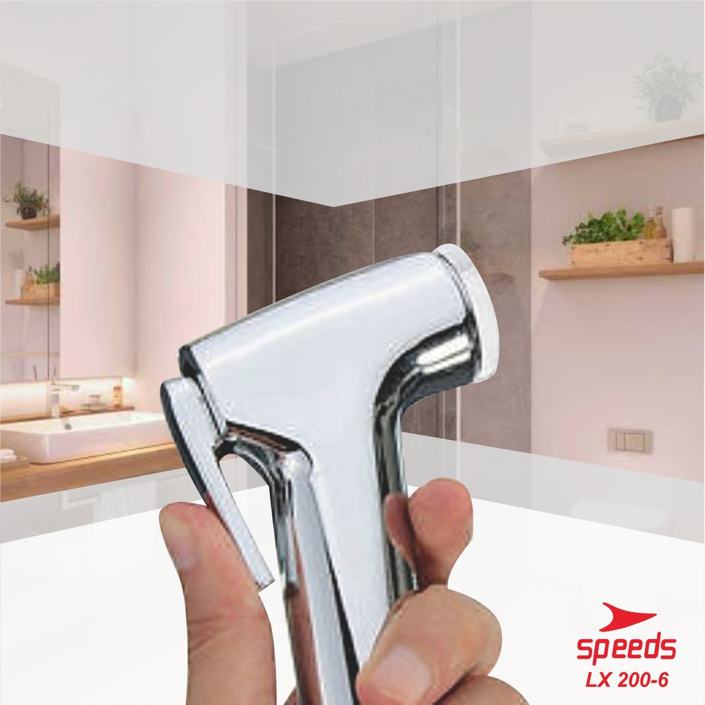 Jual SPEEDS Toilet Shower Jet Washer Bidet Cebok Kloset Closet Duduk WC ...