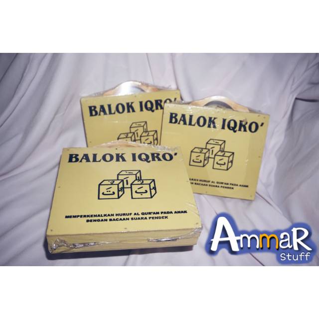 Jual Balok Iqro - Islamic Educative Toys | Shopee Indonesia