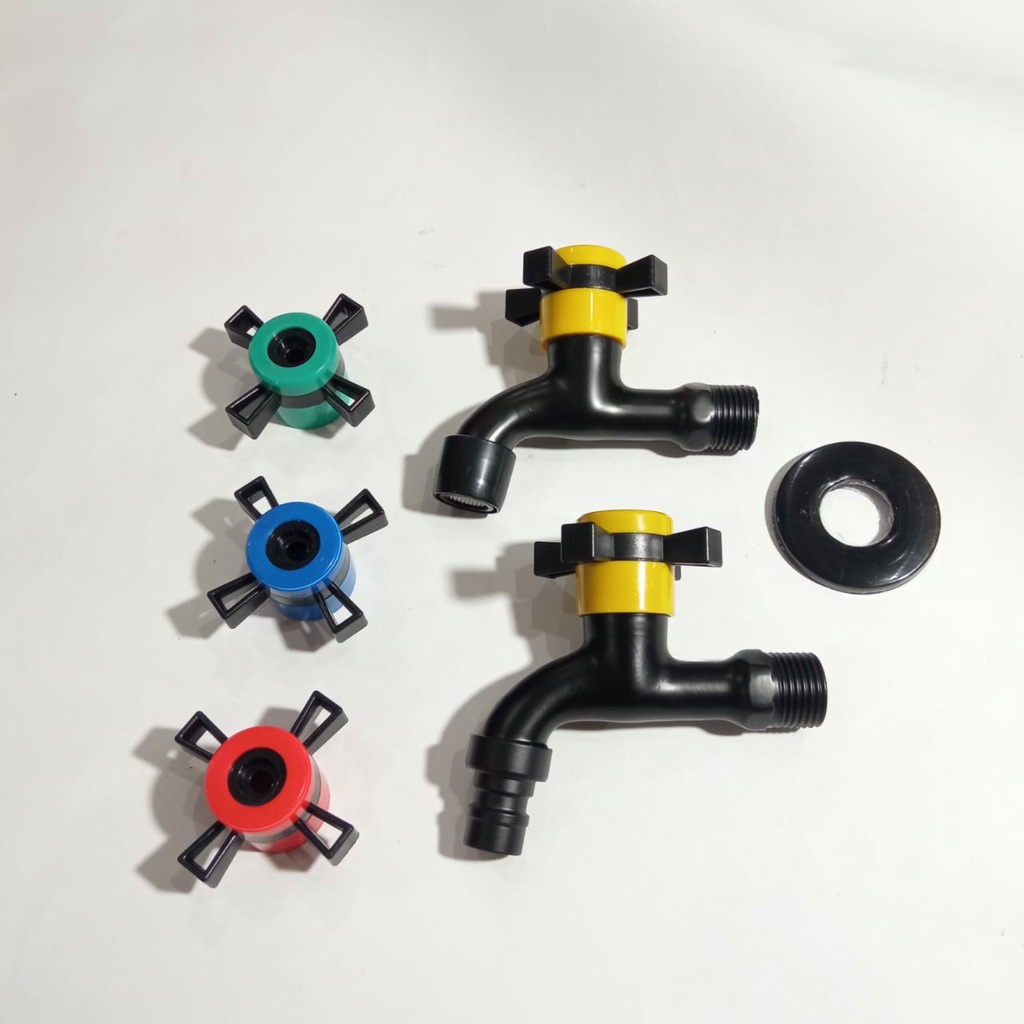 Jual Kran Air Tembok & Taman Black - 1/2 Inch Kran Cuci Piring Kran ...