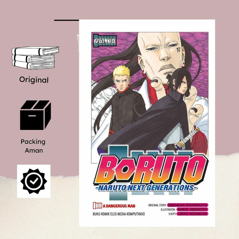 Jual Boruto - Naruto Next Generation Vol. 10(ORIGINAL) | Shopee Indonesia