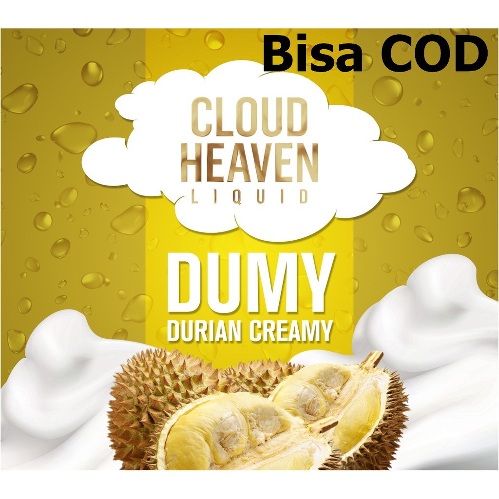 Jual Liquid Vape Cloud Heaven Liquid Rasa Durian Montong Creamy 60ml No ...