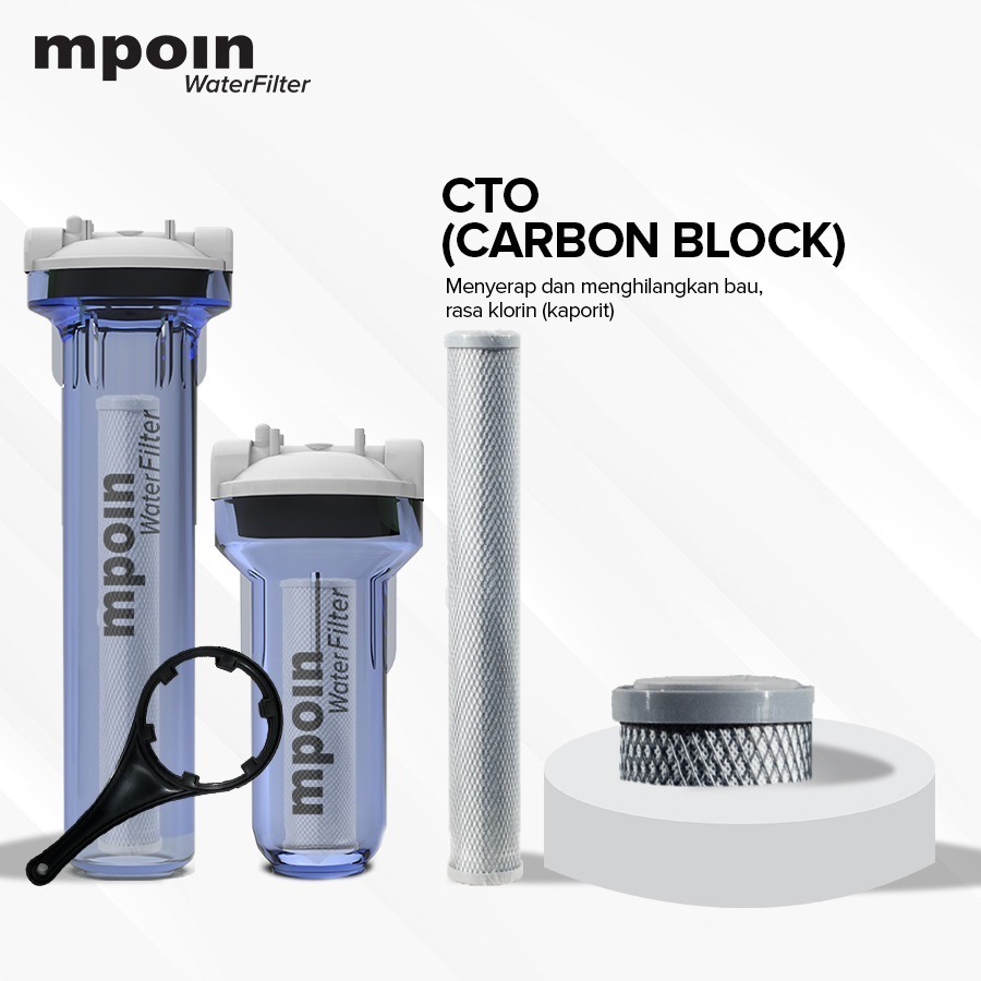 Jual Filter Air Water Filter Tandon Toren Air Sumur Minum MPOIN ...