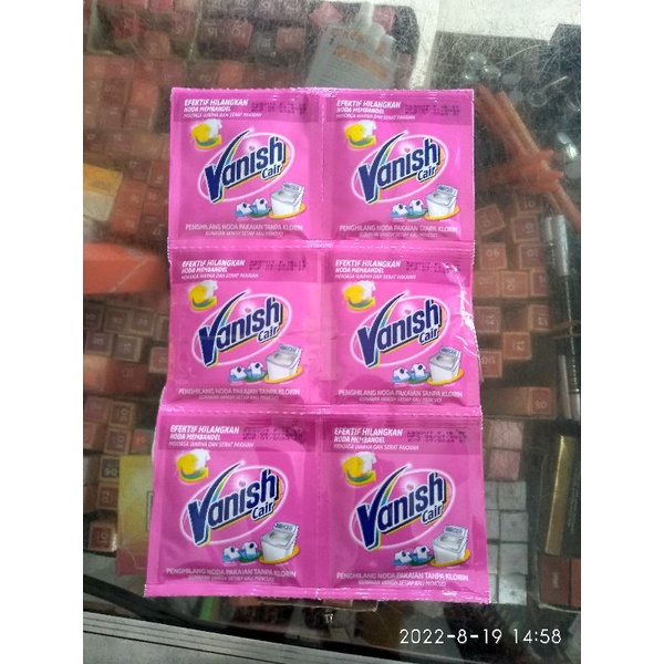 Jual Vanish 15ml x 12 sachet | Shopee Indonesia