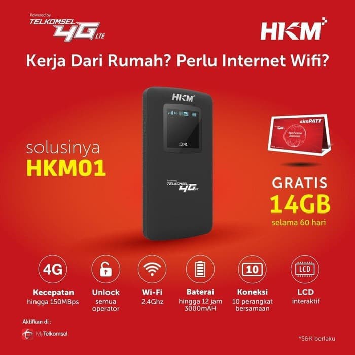 Jual Modem HKM 4G LTE | Shopee Indonesia