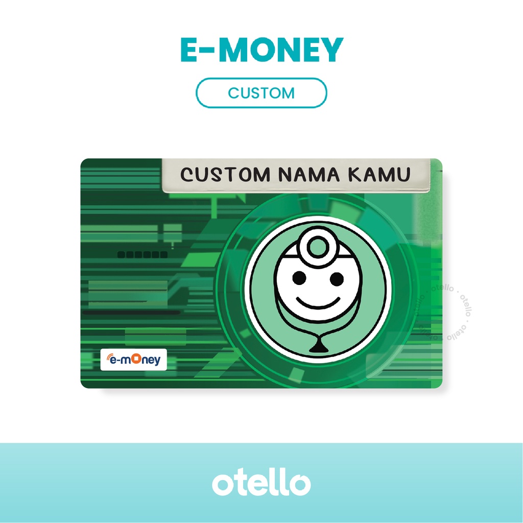 Jual Kartu E-Money Baymax Chip eMoney Card eToll Mandiri Kartun ...