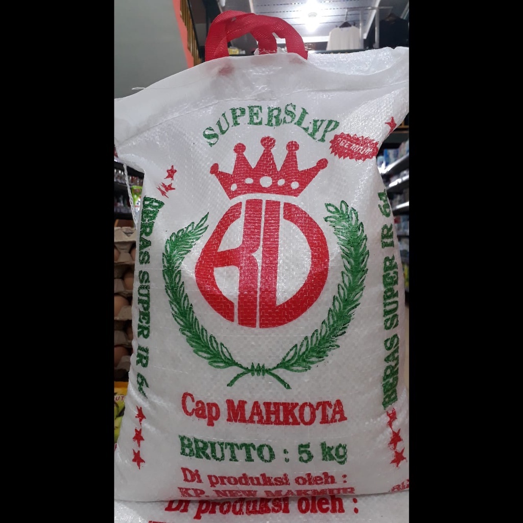 Jual BERAS CAP MAHKOTA 5KG | Shopee Indonesia