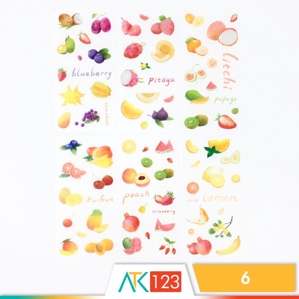 Jual Stiker Estetik Karakter Kartun Lucu / Cartoon / Doodle / Nature ...