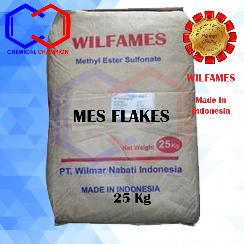 Jual MES Flake Methyl Metil Ester Sulfonate 25 Kg / 1 Sak (Bahan Sabun ...