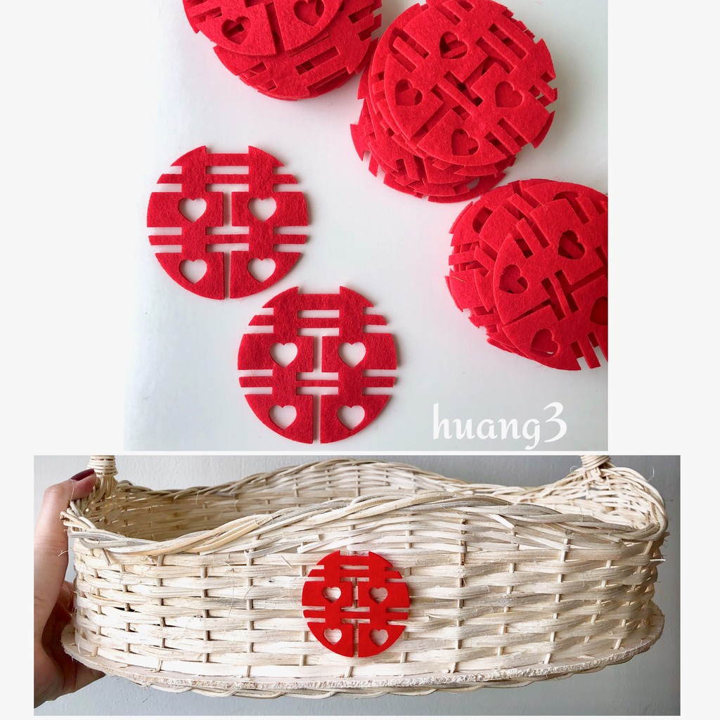 Jual Shuangxi Double Hapiness Papercut Shuang Xi Baki Shuang Xi Untuk ...