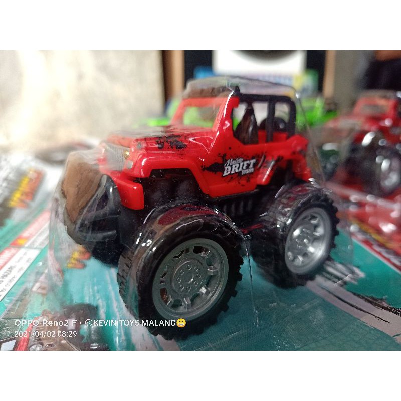 Jual MC 462 mainan mobil jeep baru super bagus PULL BACK / MAINAN MOBIL ...
