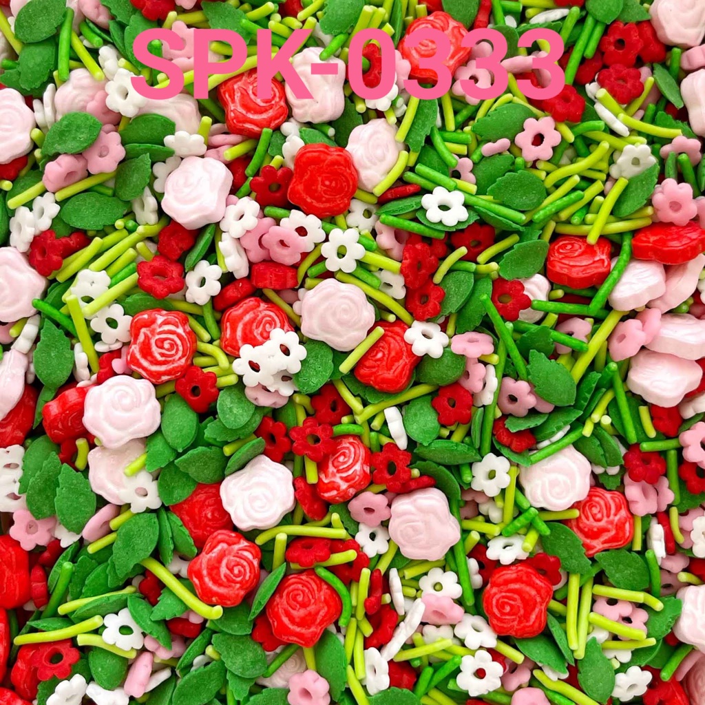 Jual SPK-0333 Sprinkles sprinkle springkel 1kg daun bunga rumput taman ...
