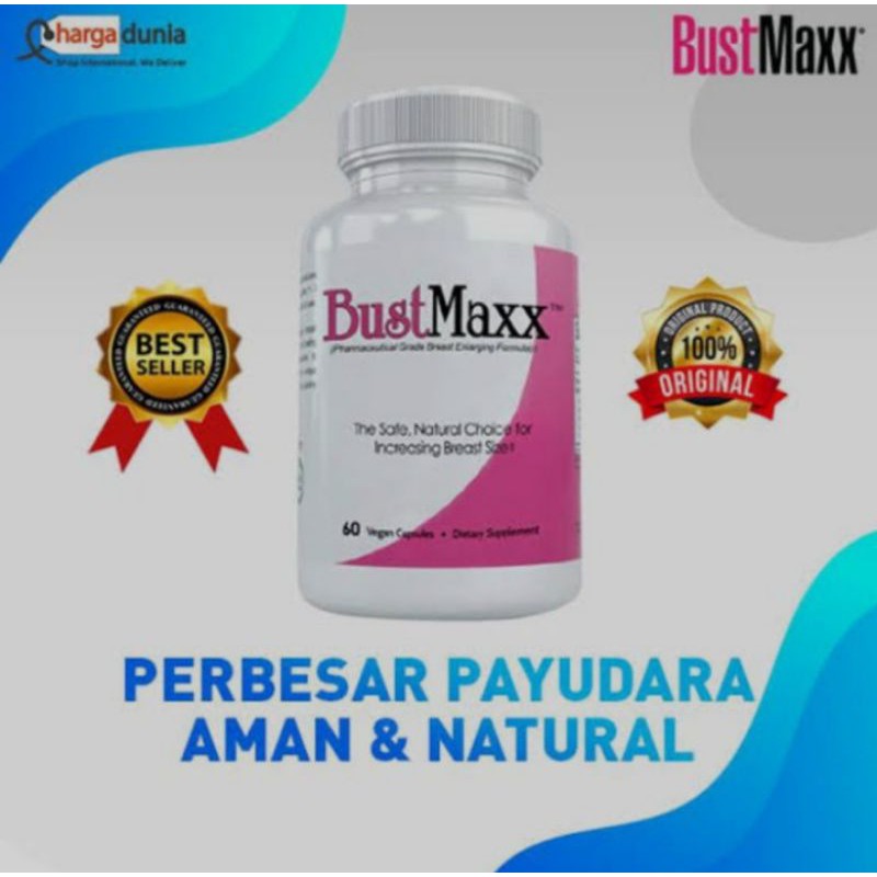 Jual BUSTMAXX OBAT PEMBESAR DAN PENGENCANG PAYUDARA TERBAIK - ISI 60 ...