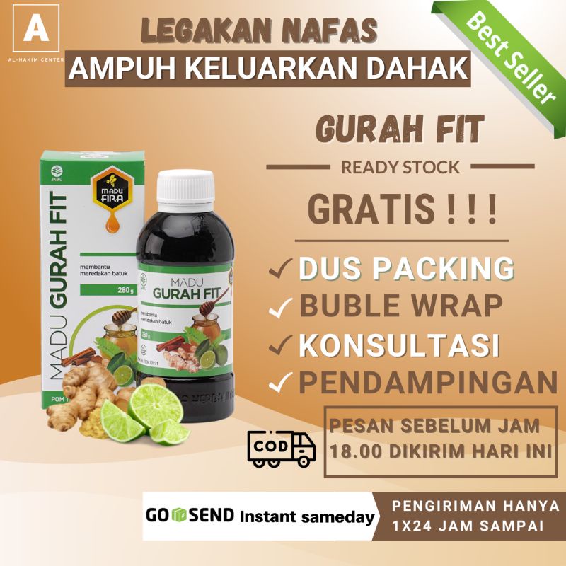 Jual Madu Gurah Fit Gurahfit Mengatasi Bronkitis Sinusitis Radang ...