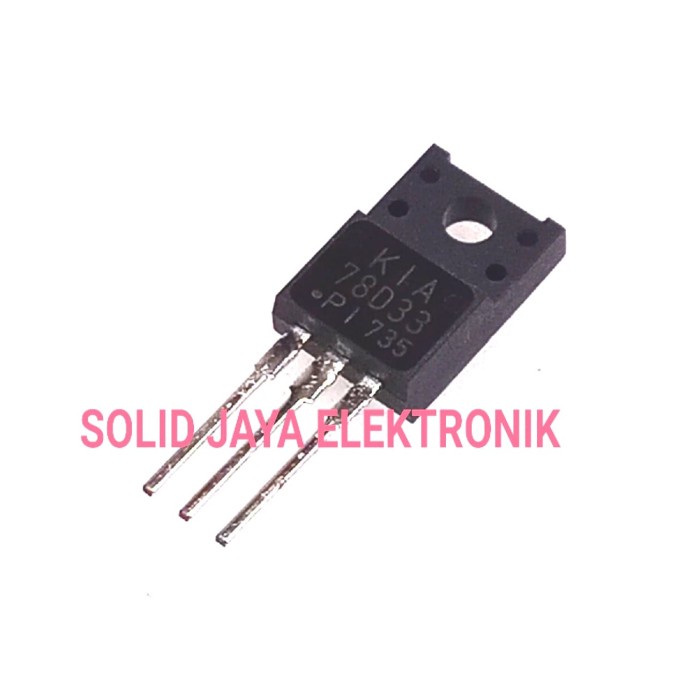 Jual TRANSISTOR REGULATOR 78D33 L78D33 L 78D33 KIA 78D33 TR IC PSU ...