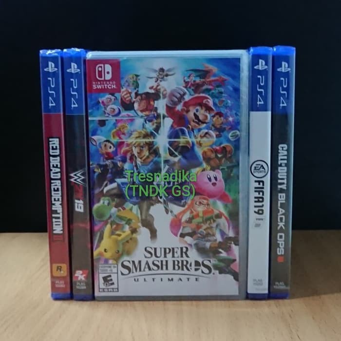 Jual NSW Super Smash Bros Ultimate (Reg Asia / Cover USA) | Shopee ...