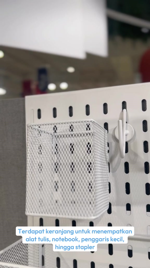 Jual Informa 35.5X14.5X35.5 cm Papan Pegboard - Putih Decorative Wall ...