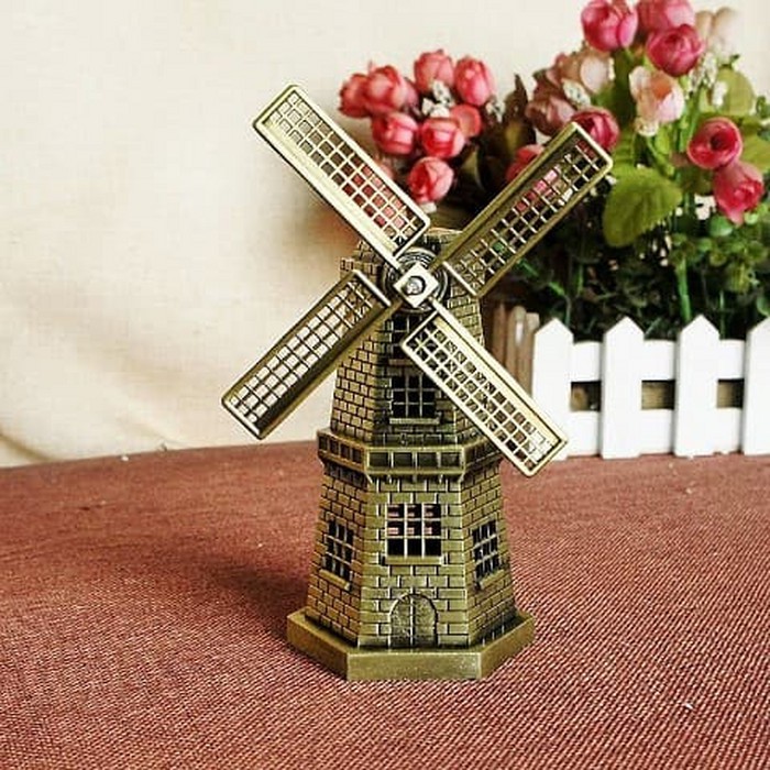 Jual Patung Miniatur Buah Tangan / Oleh-Oleh / Cinderamata Kincir Angin ...