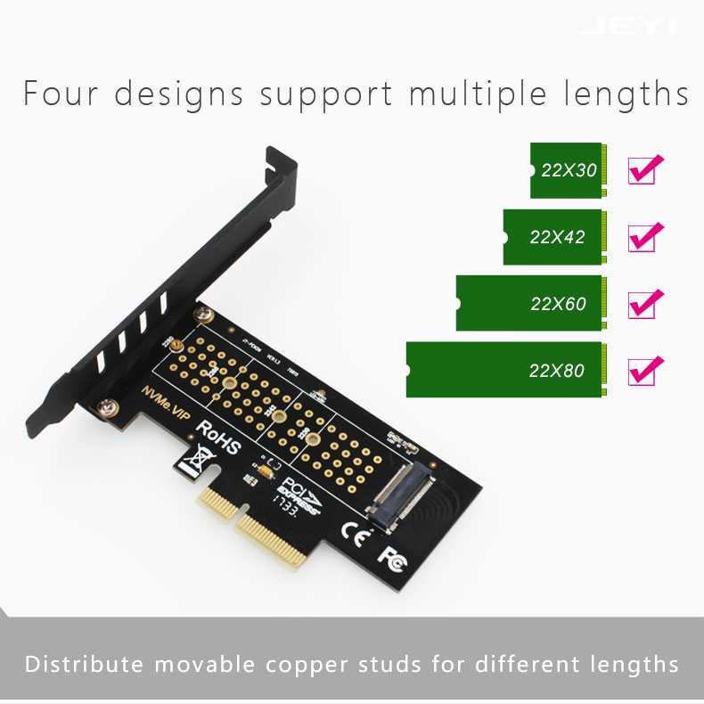 Jual JEYI M.2 NVME to PCI-E 3.0 X4 Expansion Card - SK4 | Shopee Indonesia