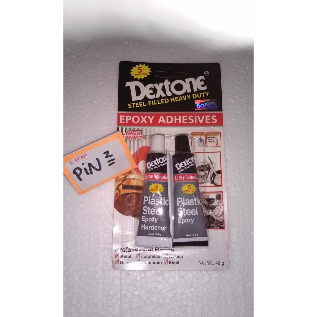 Jual LEM BESI DEXTON lem epoxy 5 menit | Shopee Indonesia