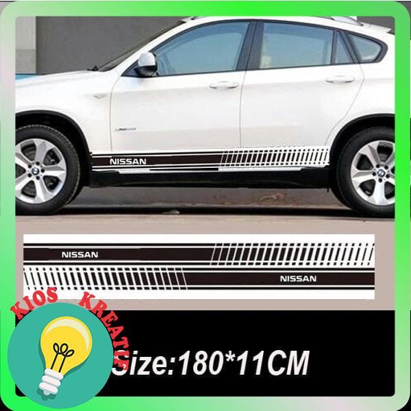 Jual New STICKER NISSAN MARCH STICKER MOBIL GRAND LIVINA STIKER NISSAN ...