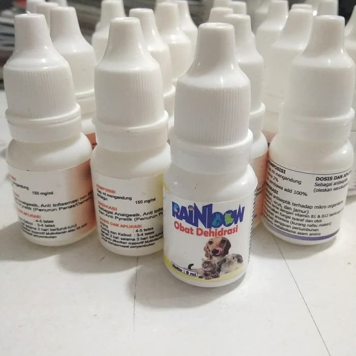 Jual Obat Tetes Dehidrasi Hewan- Rainbow 8ml | Shopee Indonesia