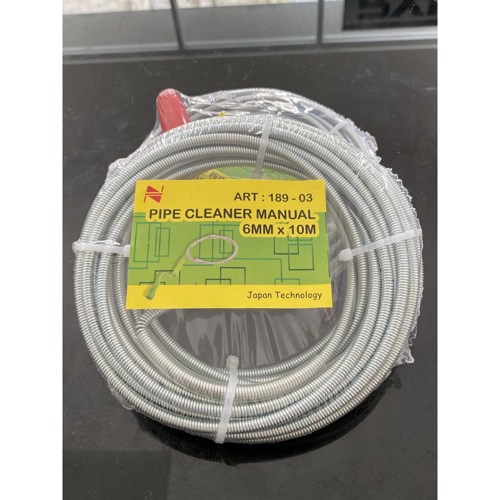Jual PIPE CLEANER 10 M /ALAT PEMBERSIH PIPA TERSUMBAT MANUAL | Shopee Indonesia