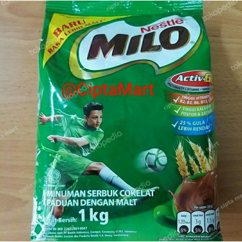 Jual Nestle Milo Active-Go 990gr Pouch | Shopee Indonesia
