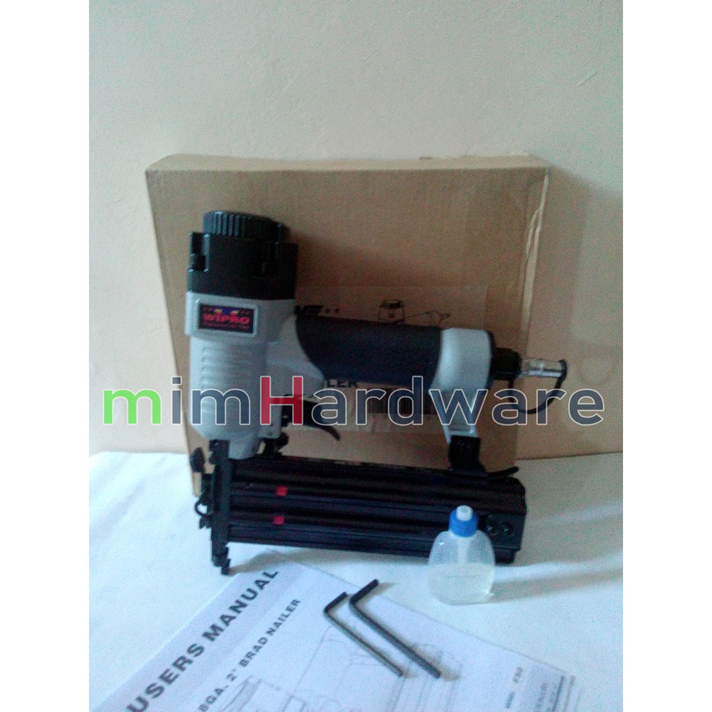 Jual Alat paku tembak / Air Nailer gun "50 mm" (with safety) Wipro F50 ...