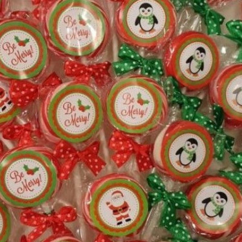 Jual Natal Christmas Permen Lolipop Isi 12pc Lolipop Xmas | Shopee ...