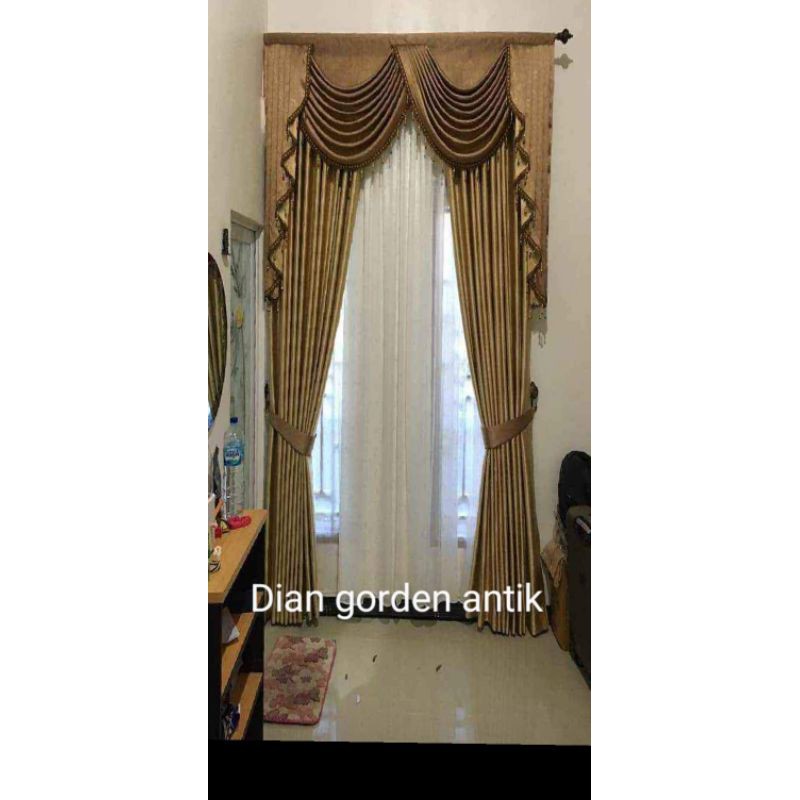 Jual Gorden Poni Gorden Mewah Poni Rumbay Sepanyol Tirai Hordeng Pintu ...