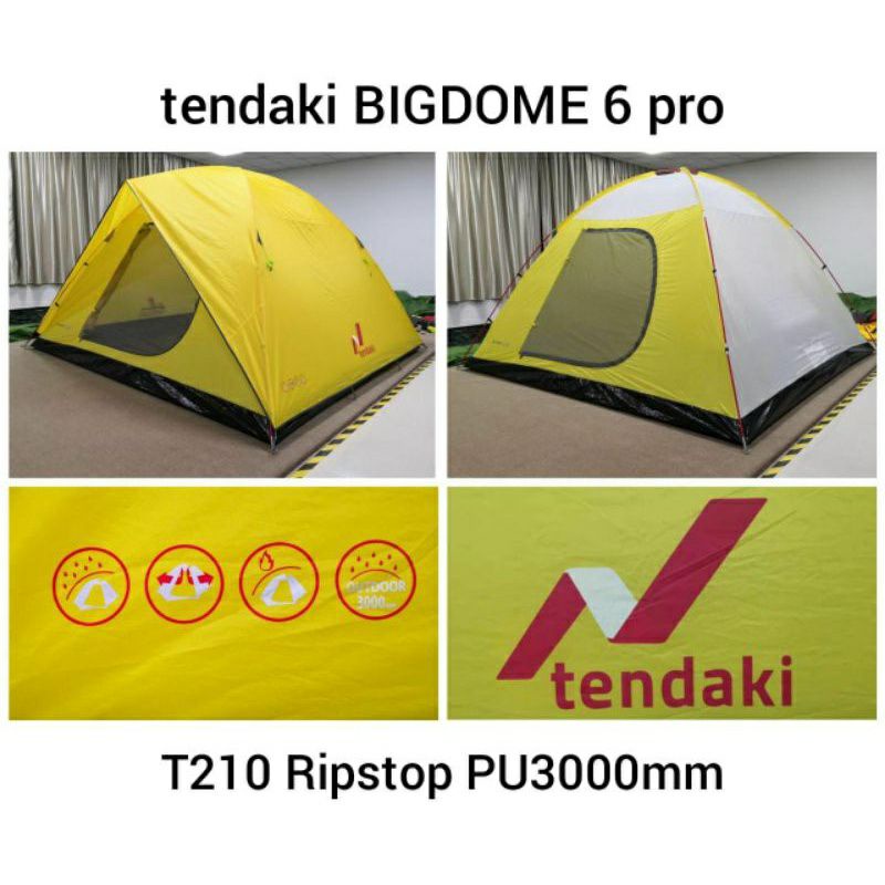 Jual Tendaki Big Dome 6 Pro Tendaki | Shopee Indonesia